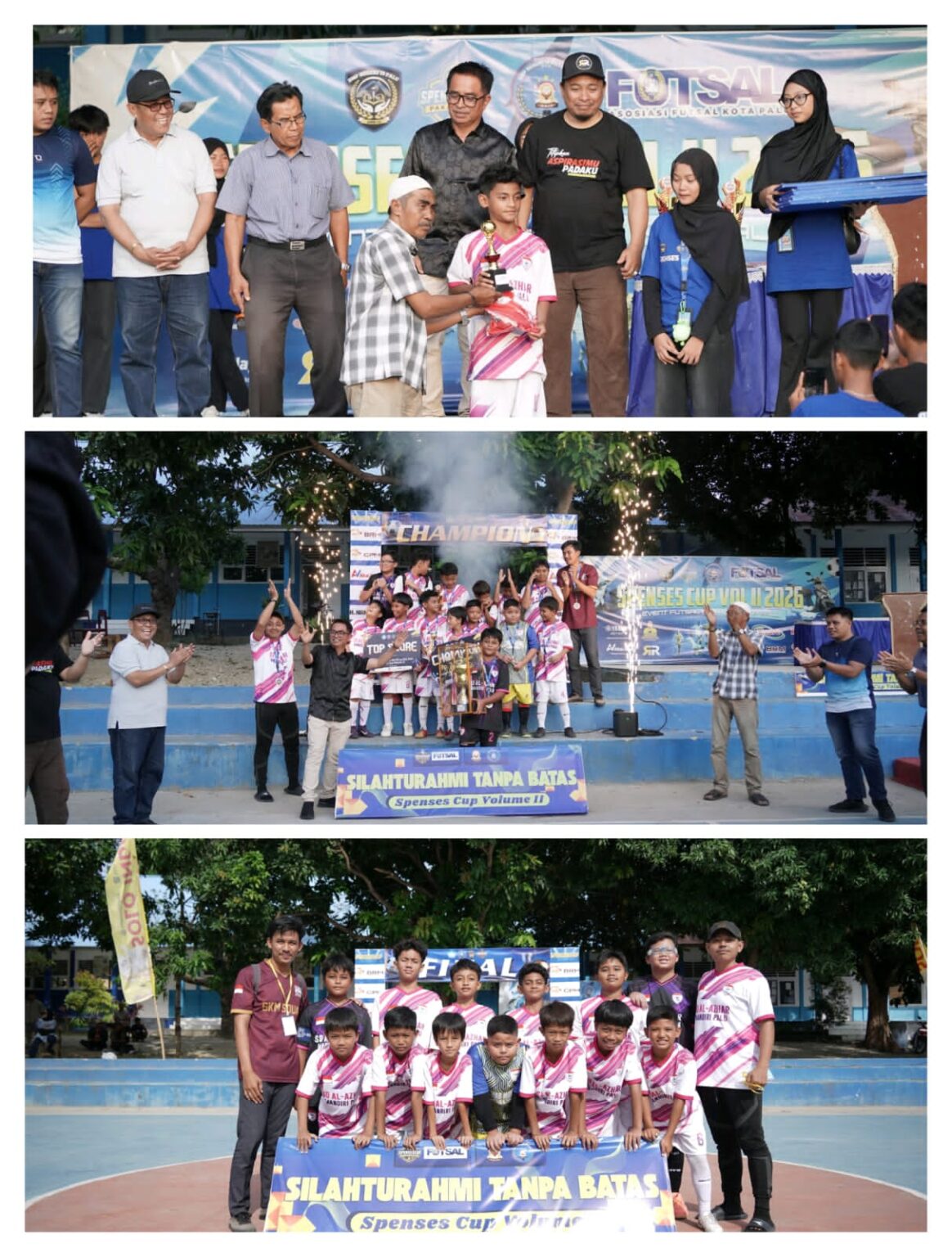 SD Al Azhar Mandiri Palu Raih Juara 1 Futsal SPENSES CUP Vol.2 2026 ...